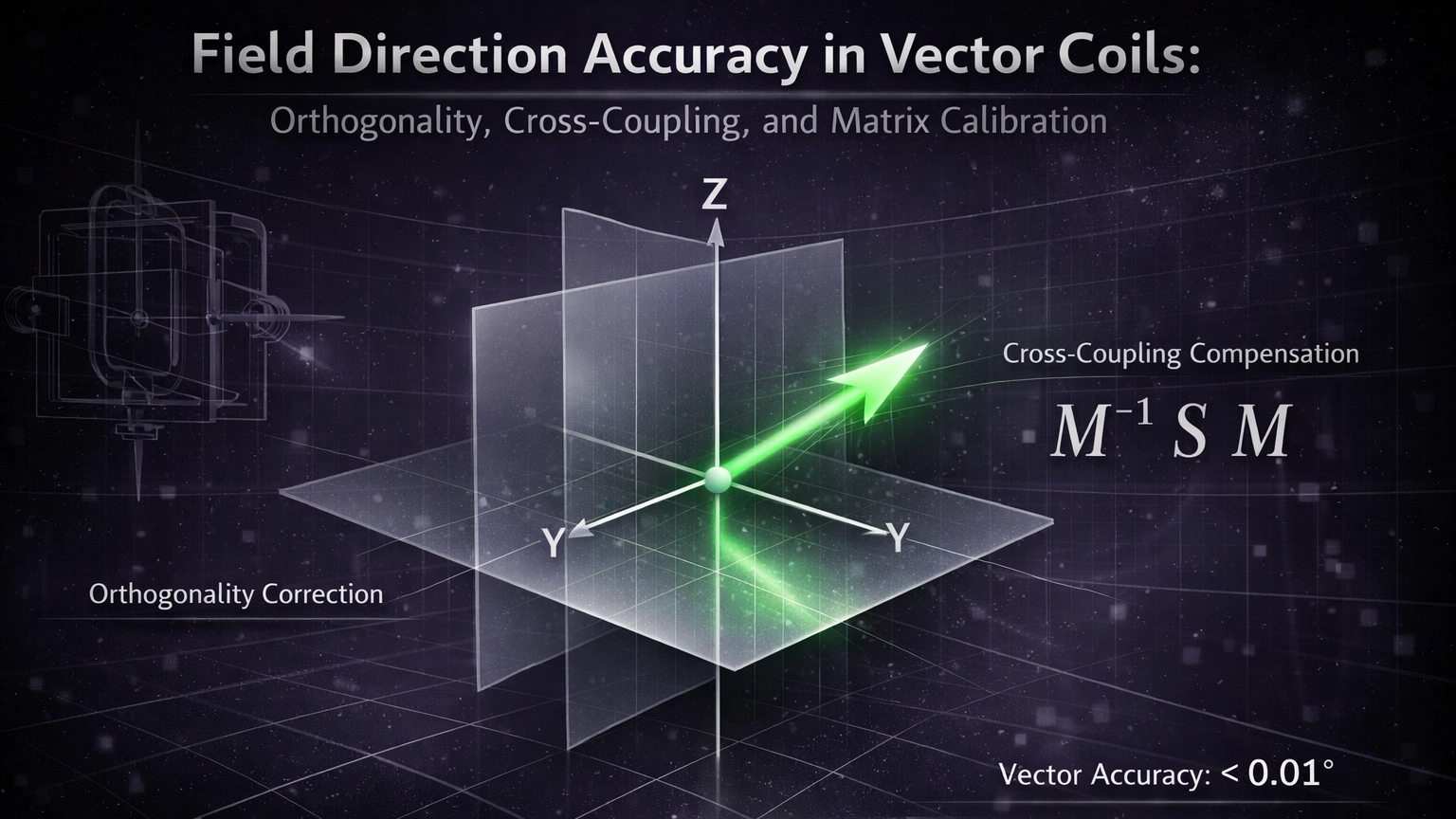 Field Direction Accuracy in 3-Axis Vector Coils Explained